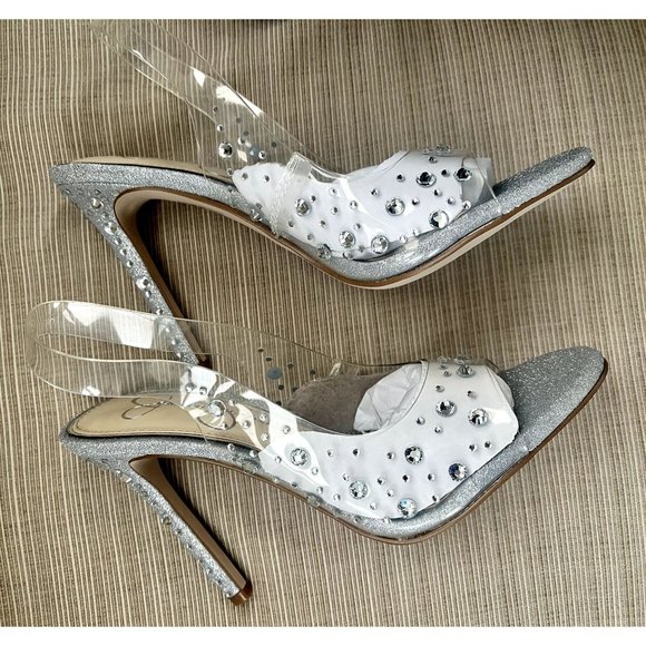Jessica Simpson | Shoes | Jessica Simpson Jaisey Bridal Glitter ...